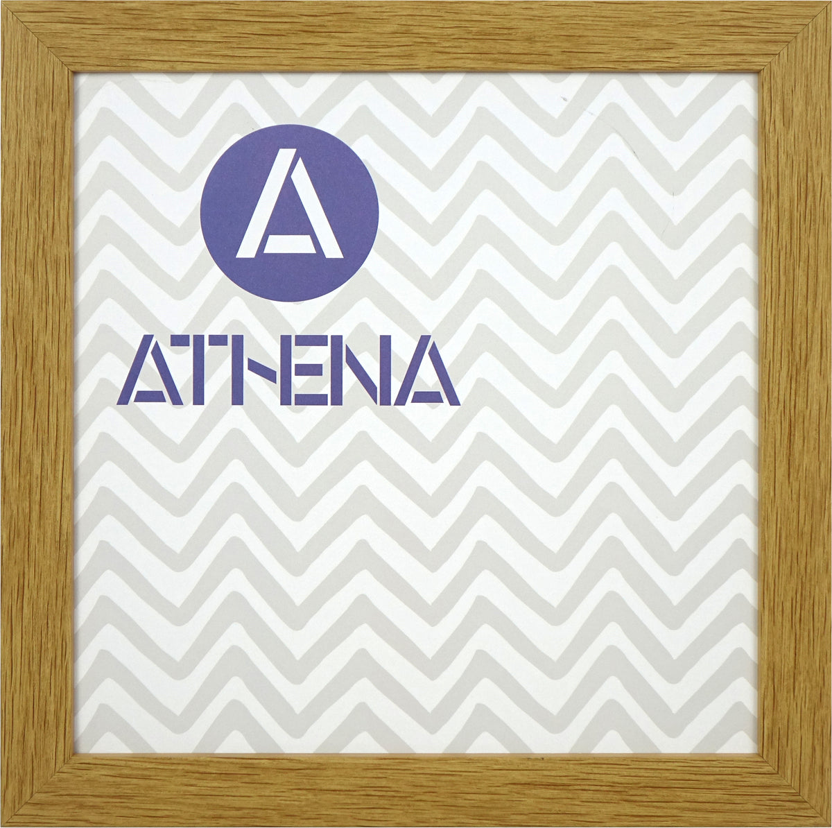 Athena thin Oak Block Premium Wood Picture Frame | Vivarti
